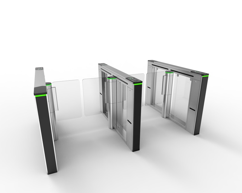 Automatic smart coin operated school turnstiles with face recognition ...